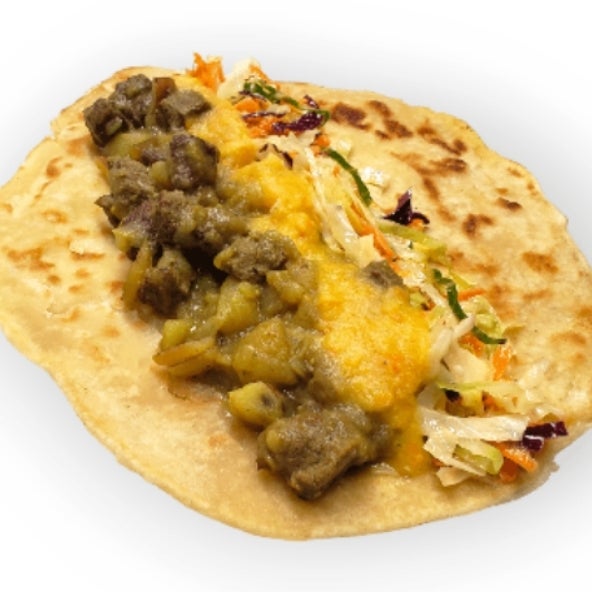 Curry Roti Wrap | Half Baked Bistro